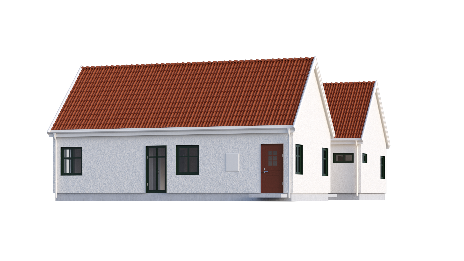 Ett rymligt och öppet 1-planshus från Myresjöhus. - Myresjöhus