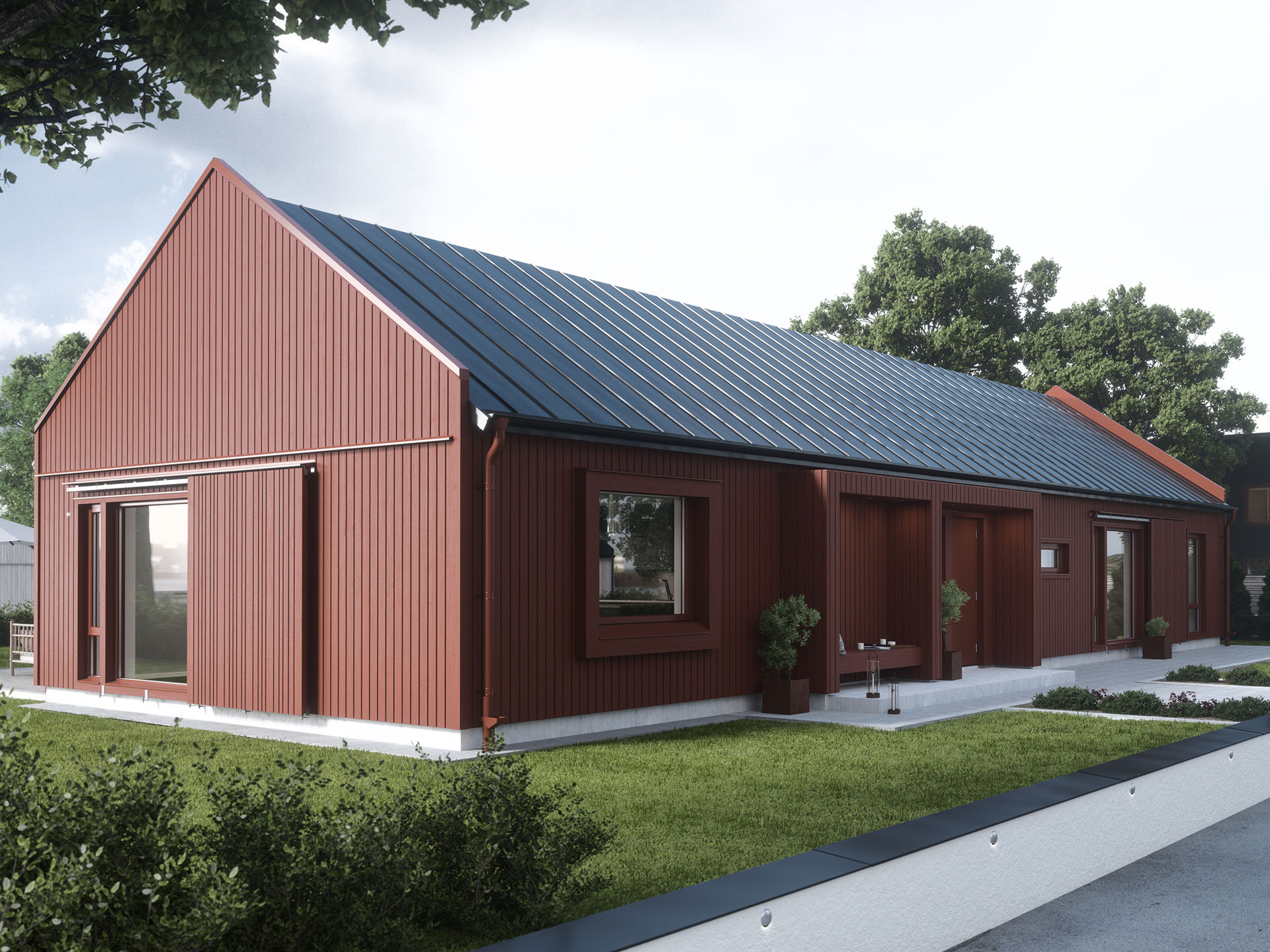 Ladhus - Bygg ett hus i ladhusstil med Myresjöhus