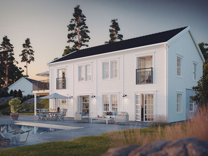 Trähus - Bygg nytt trähus med Myresjöhus