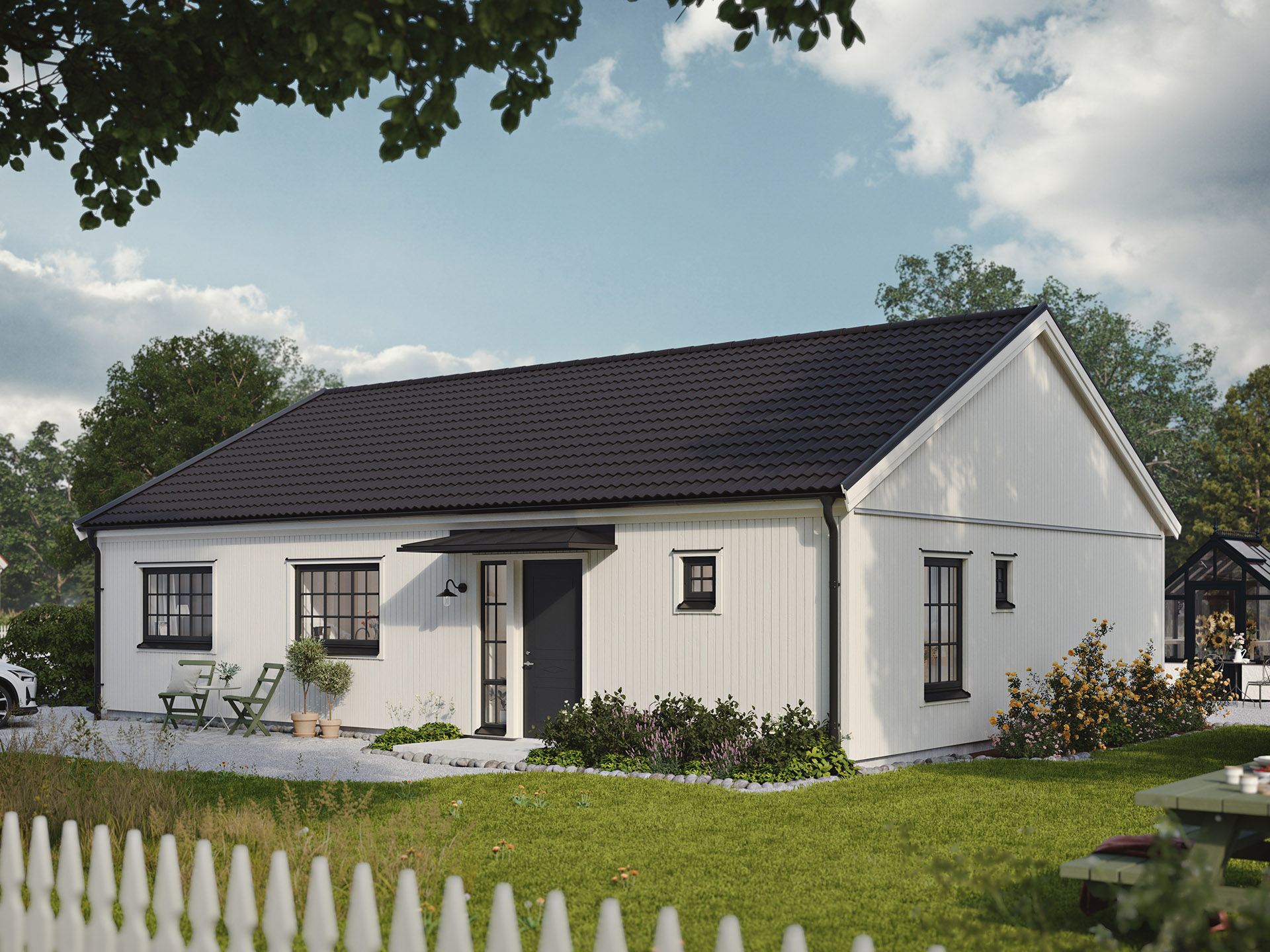 Smart 100 Industriell: ett smart och behändigt 1-planshus